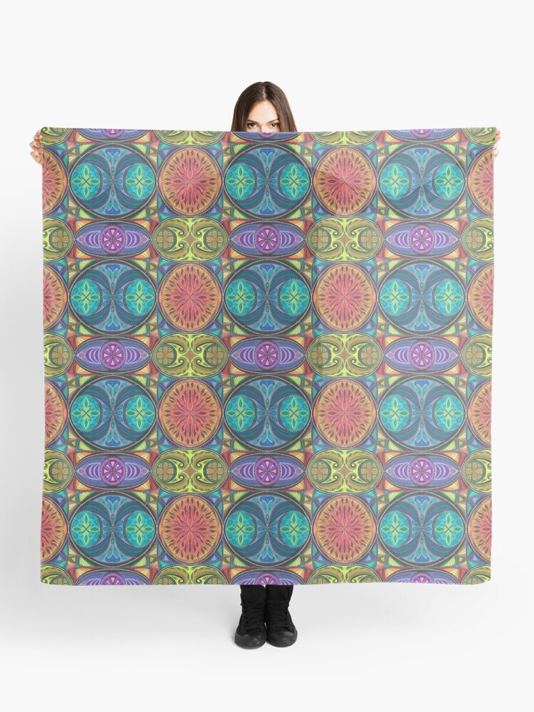 "Bohemian Galaxy" Scarf for Sale by Deborah Maxemow | Redbubble