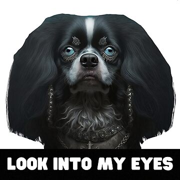 "Dog hypnotize funny look into my eyes hypnotizing illusionist " Poster ...