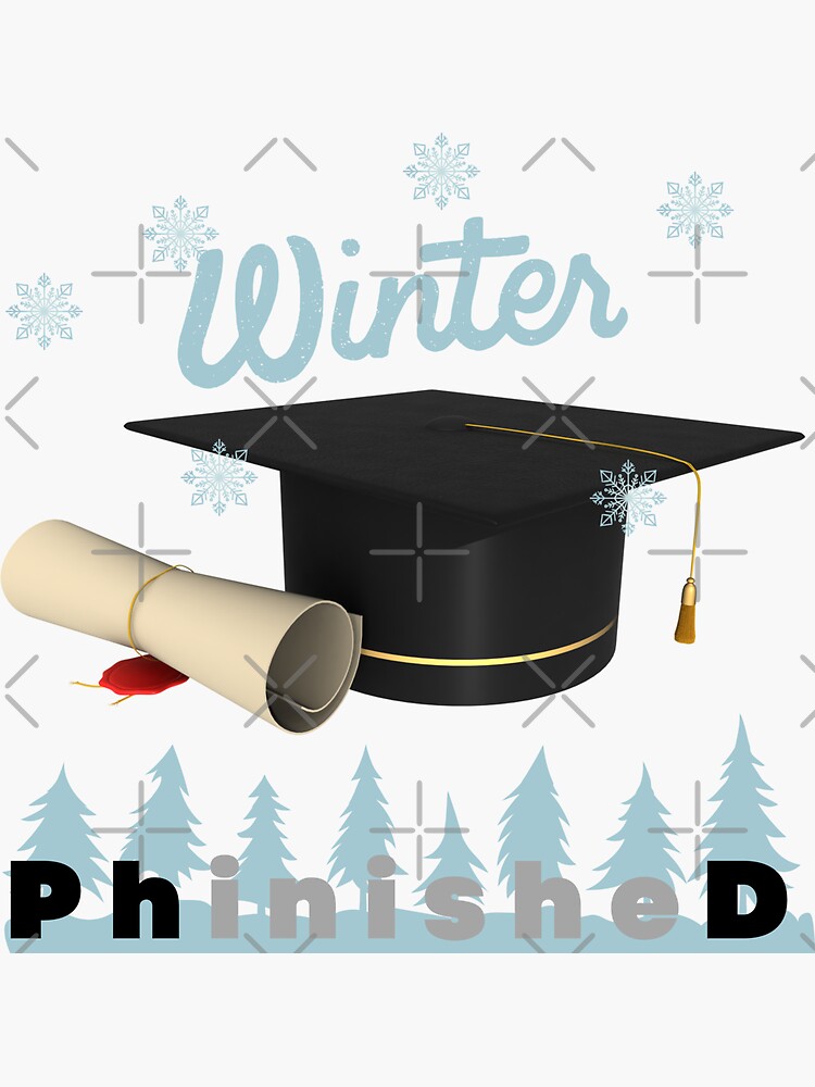"PhD Finished doctorate in winter - celebration of graduation from ...