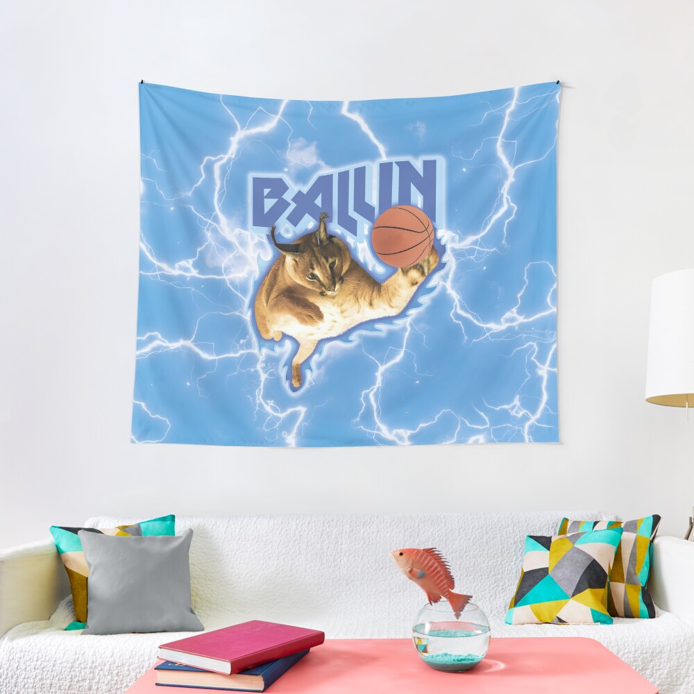 "BIG FLOPPA BALLING FLAG" Tapestry for Sale by SOMENSAGA | Redbubble