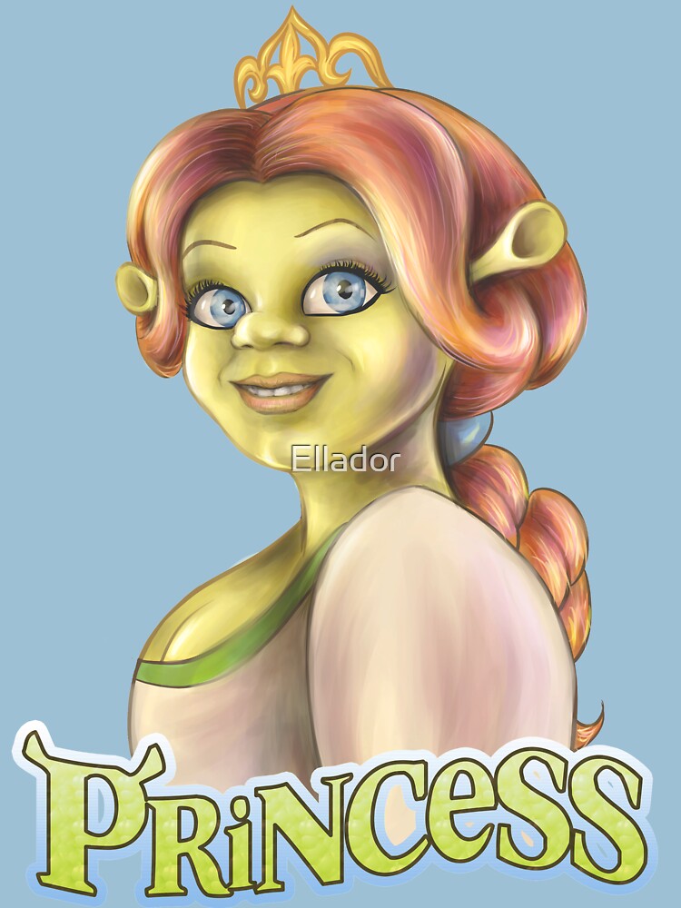"Princess Fiona" T-shirt for Sale by Ellador | Redbubble | fiona t ...