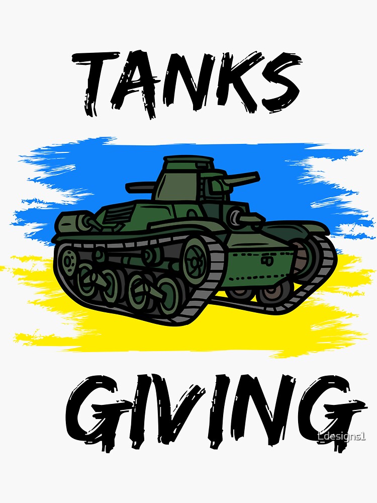 "Happpy Tank's giving day T-shirt Ukraine 1, Tanks Giving design 1.2 ...