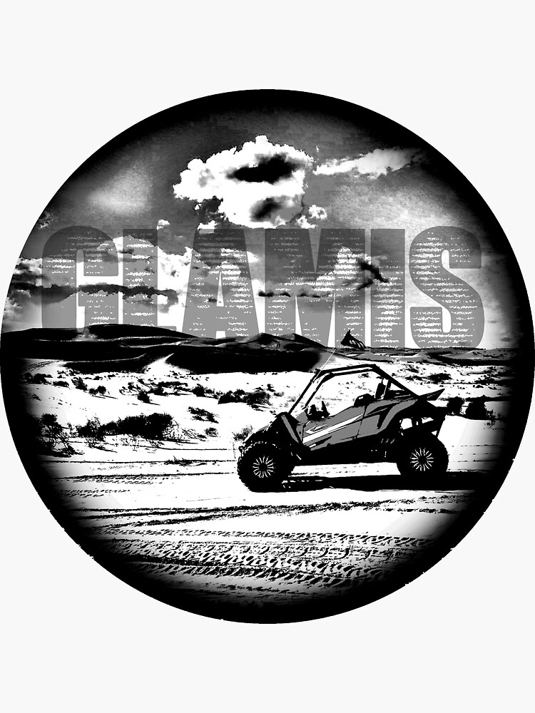 "Glamis Dunes Sticker" Sticker for Sale by zdoggi426 | Redbubble