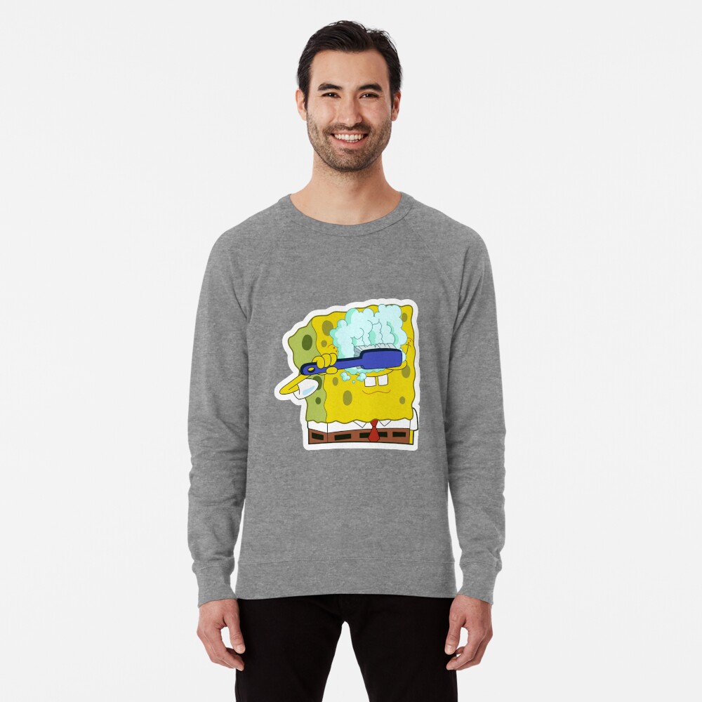 "SpongeBob Washing Eyes" Sticker for Sale by kevinjasello | Redbubble