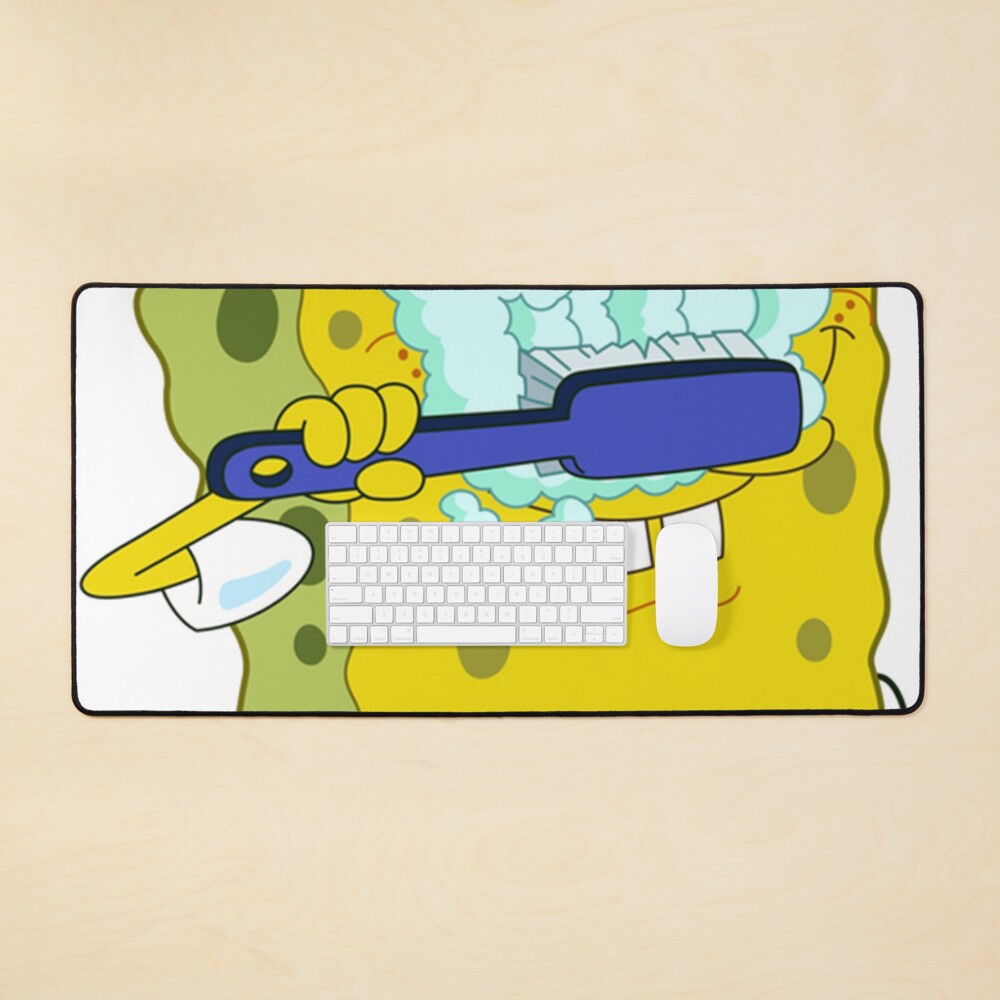 "SpongeBob Washing Eyes" Sticker for Sale by kevinjasello | Redbubble