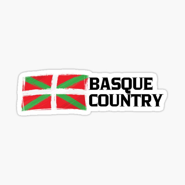 "basque country flag design " Sticker for Sale by Original1977 | Redbubble