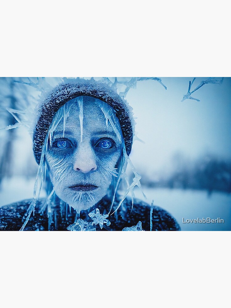 The Frozen Lady • Cold Song Series • Surreal Photography Premium Matte ...