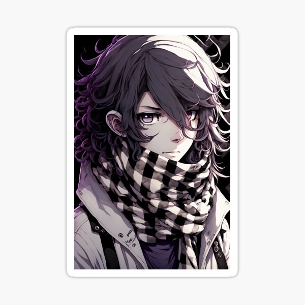 "Kokichi Oma - Danganronpa" Sticker for Sale by NianderQuinn | Redbubble
