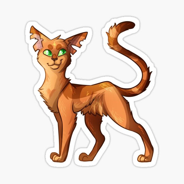 "Fireheart" Sticker by Draikinator | Redbubble