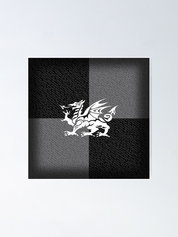 "Welsh Dragon & Famous Welsh " Poster for Sale by jamesgoodchap14 ...