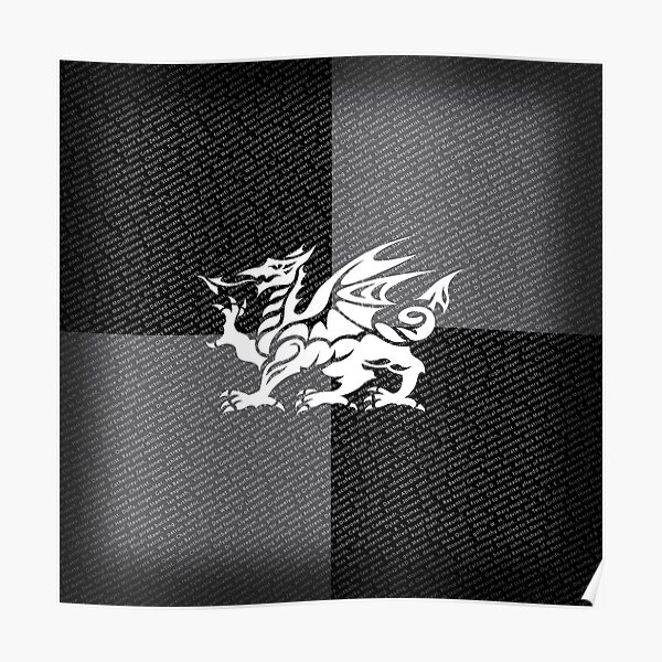 "Welsh Dragon & Famous Welsh " Poster for Sale by jamesgoodchap14 ...