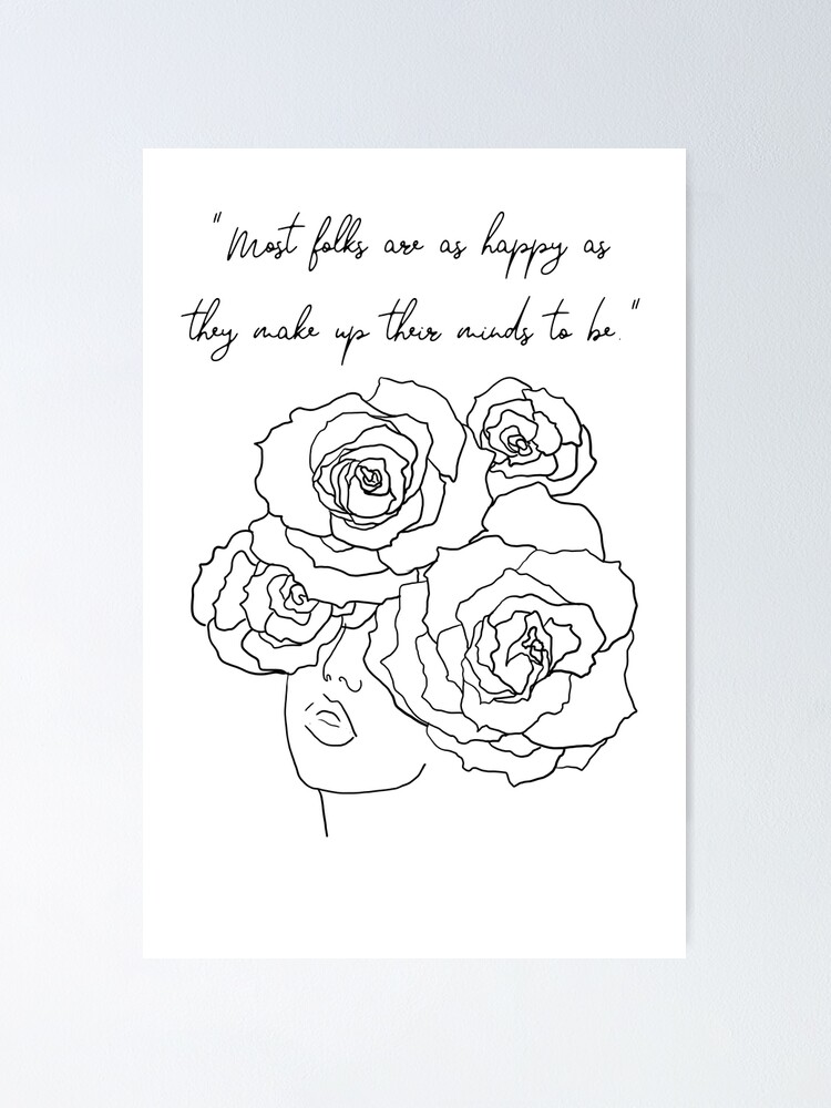 Minimalist Quote Art Poster Design Ideas A Minimalist Typography