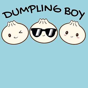 "dumpling boy" Sticker for Sale by champagnemoment | Redbubble