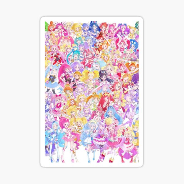 "Precure All Stars - All in One " Sticker for Sale by AmmiFantasy ...