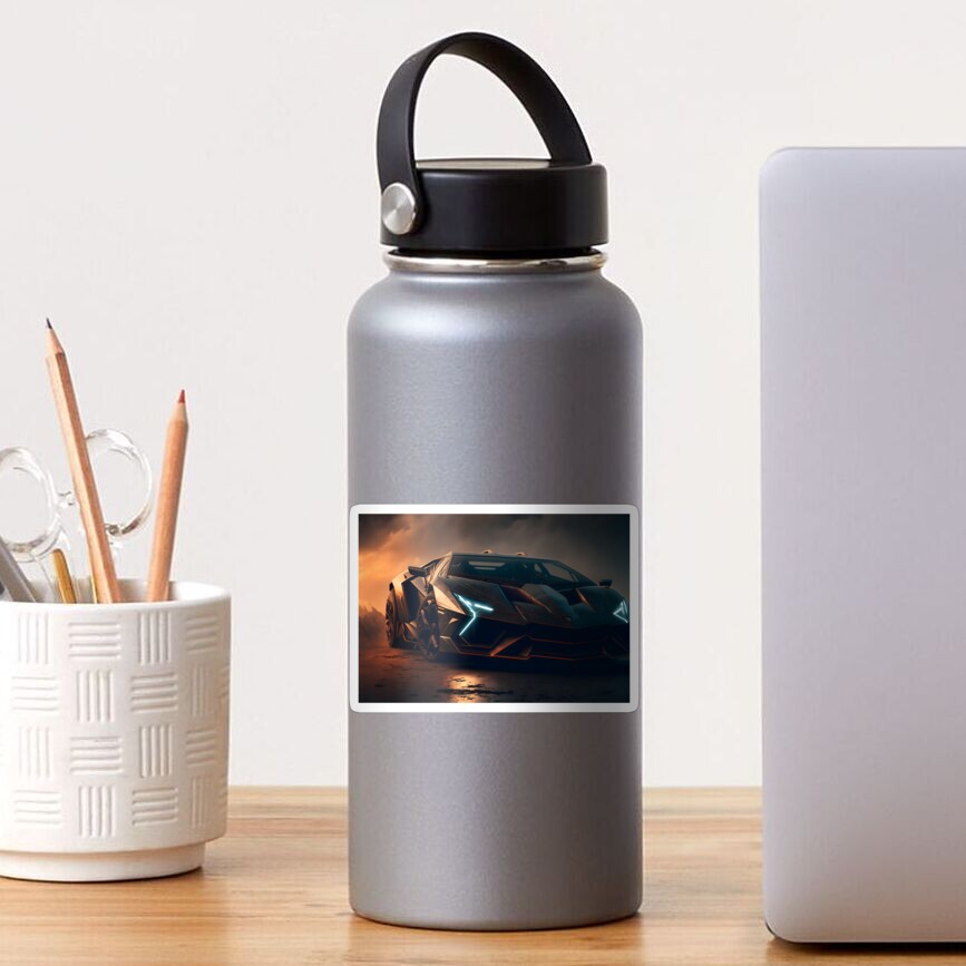 "Lamborghini sunset" Poster by BrifShop | Redbubble