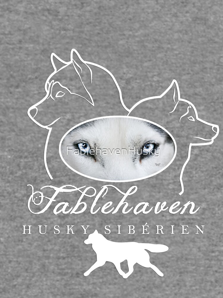 "Fablehaven Siberian Husky Breeding Logo - White and Blue Eyes ...