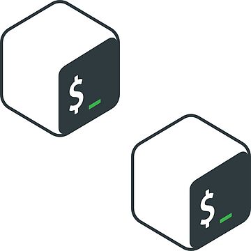 "Terminal Bash Icons" Sticker for Sale by Elias de Oliveira | Redbubble