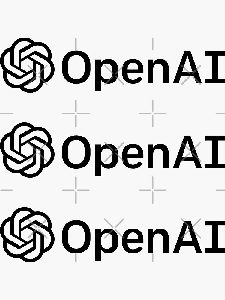 "Open AI Icons R2" Sticker for Sale by faeliaso | Redbubble