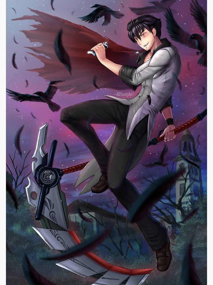 "Qrow" Canvas Print by adsoutoart | Redbubble
