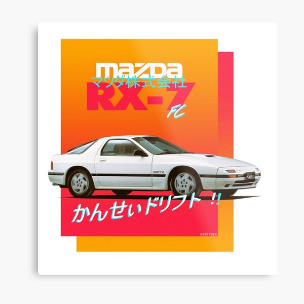 Rx 7 Wall Art | Redbubble
