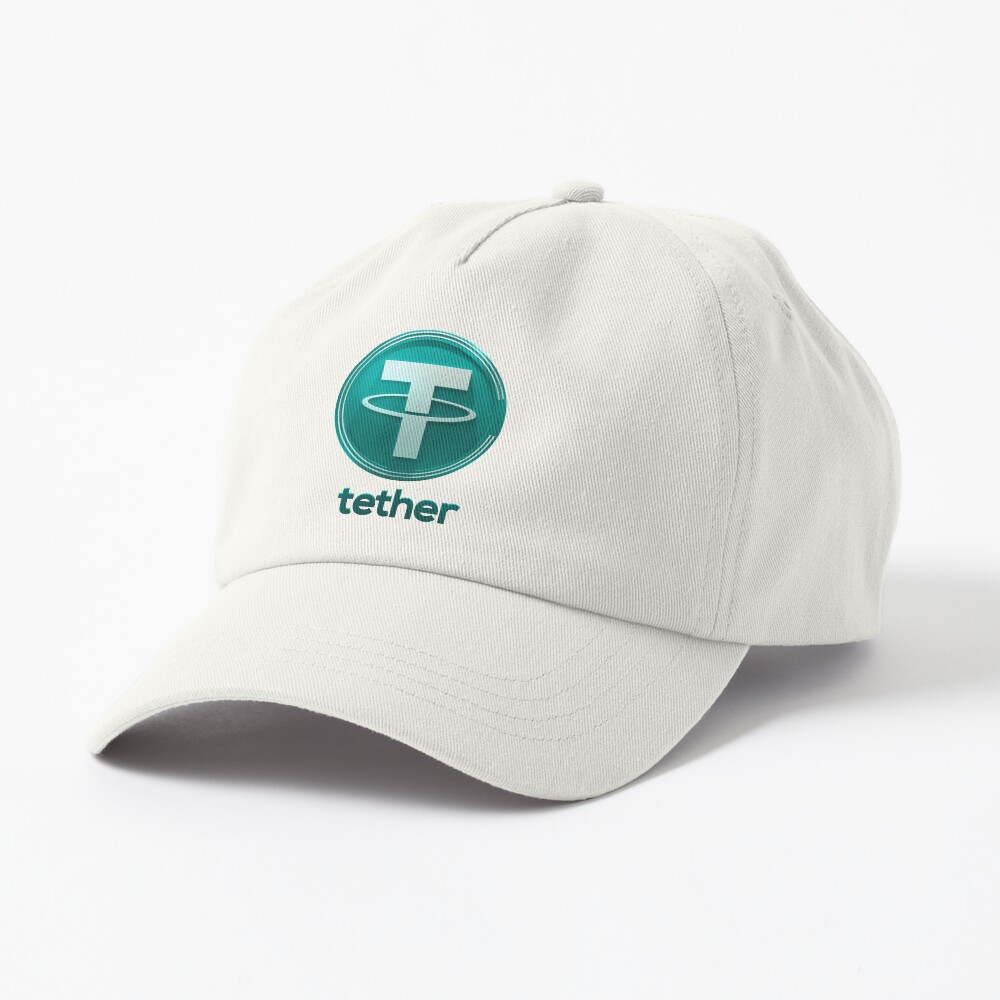 "Tether logo and coin with font. USDT" Sticker for Sale by ColorCube1 ...