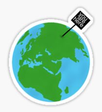 You Are Here: Stickers | Redbubble