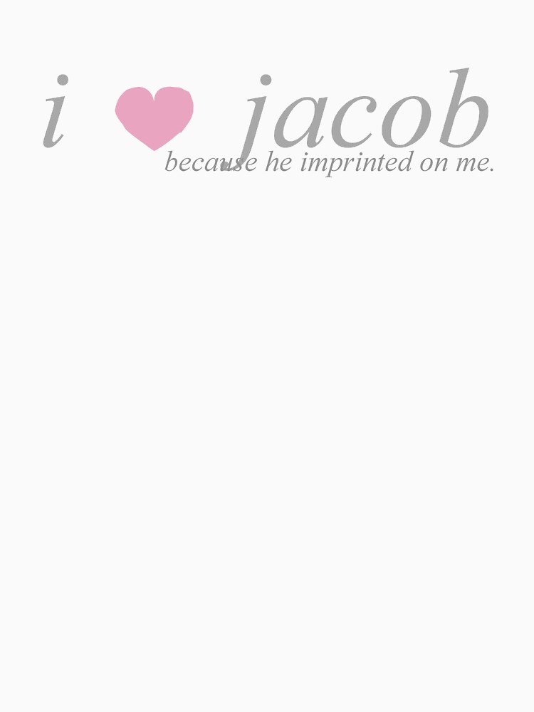 "I Heart Jacob" T-shirt for Sale by alwaysdazzle | Redbubble | black t ...