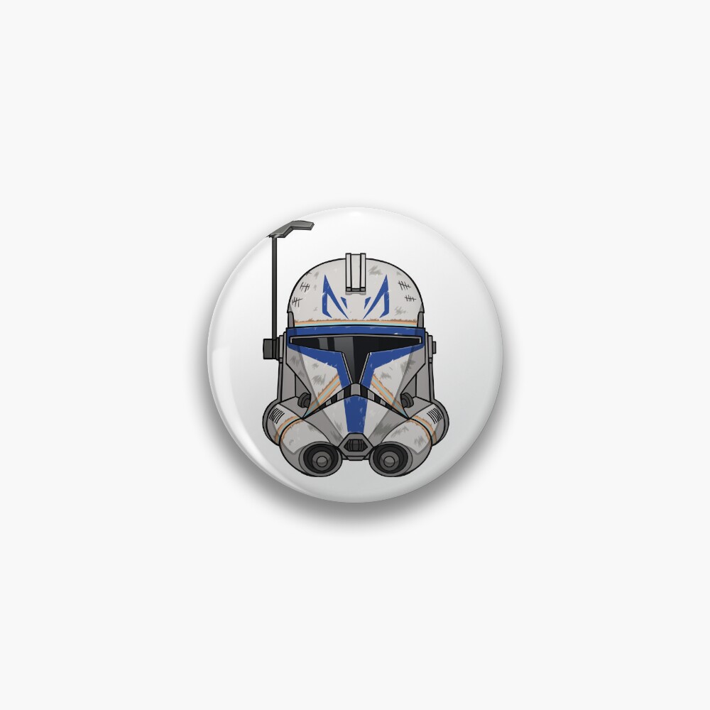 "Captain Rex" Sticker for Sale by BADWOLFFE | Redbubble