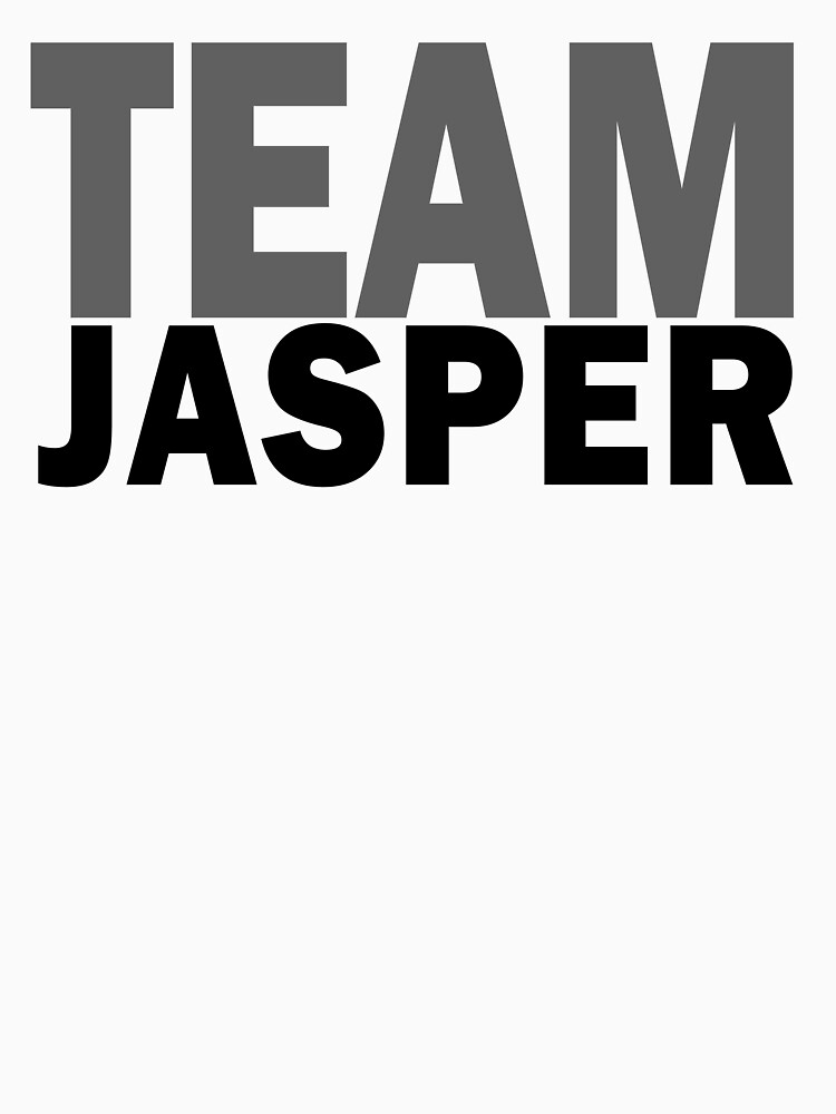 "TEAM Jasper" T-shirt for Sale by alwaysdazzle | Redbubble | twilight t ...