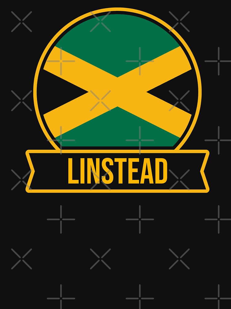 "Linstead - Jamaica cities & towns - Jamaican flag" T-shirt for Sale by ...