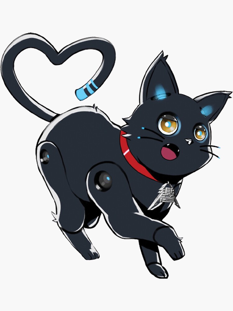 "Bob the cat" Sticker for Sale by Vermane | Redbubble