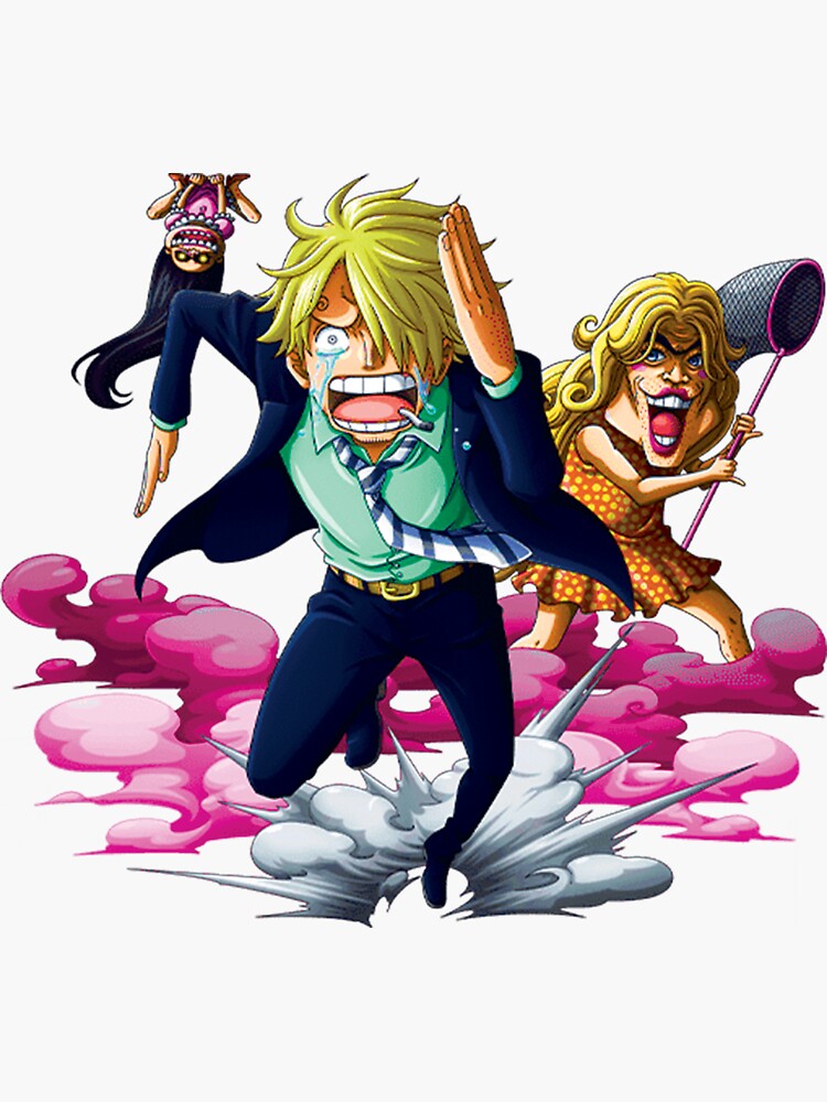 "Cartoon Sanji Art" Sticker for Sale by Milkygmail | Redbubble