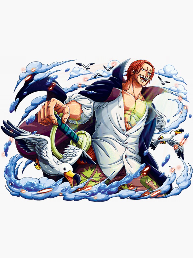"Cartoon Shanks Art" Sticker for Sale by Milkygmail | Redbubble
