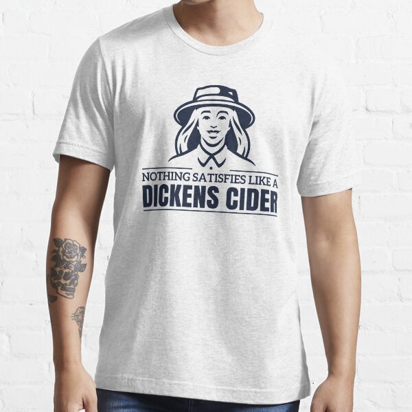 "Cheeky Dickens Cider bottle label design - Witty innuendo" T-shirt for ...