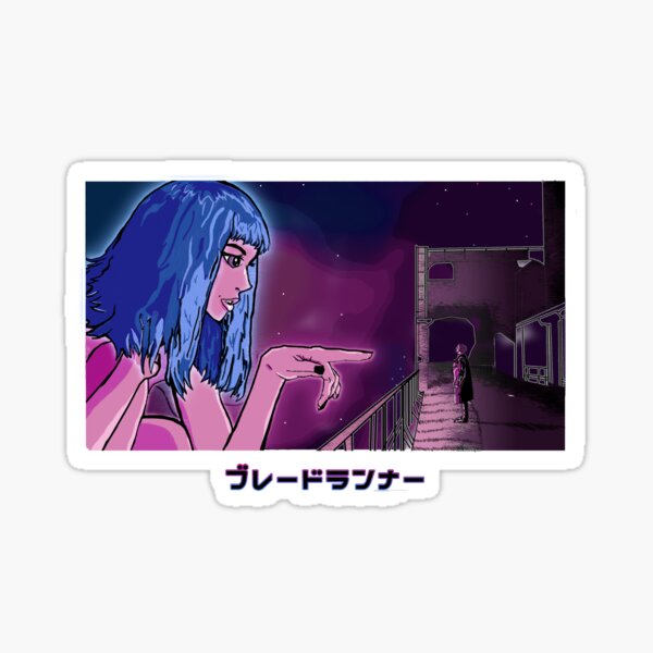 "Blade Runner" Sticker for Sale by IronMoonDesigns | Redbubble