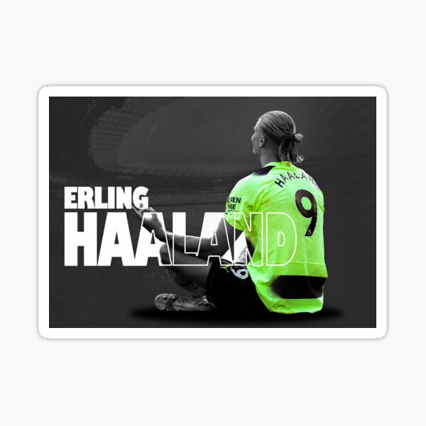 "Erling Haaland" Sticker for Sale by TheFinalThird | Redbubble