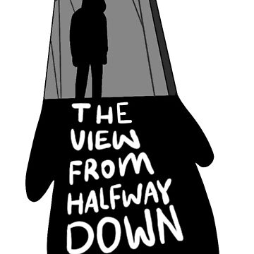 "view from halfway down" Sticker for Sale by scorpionmoons | Redbubble