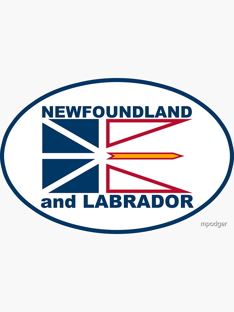 "NEWFOUNDLAND and LABRADOR Gifts, Masks, Stickers & Products (15 ...
