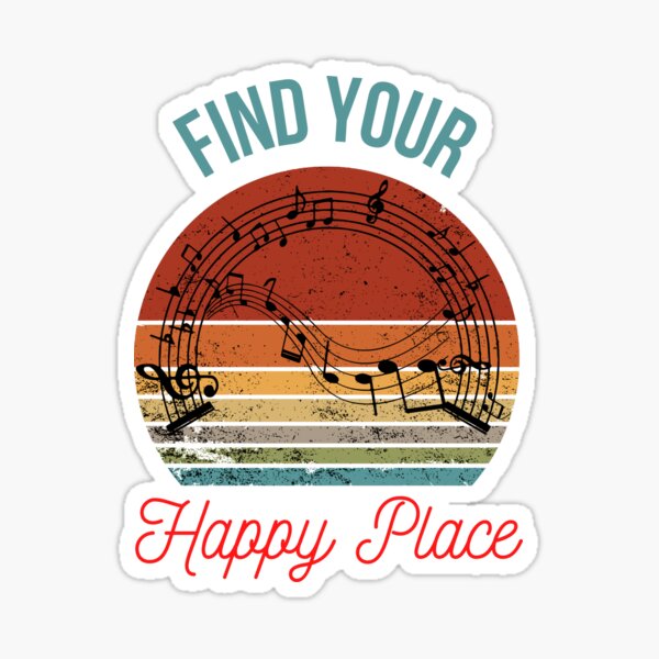 "Musical Harmony: Silhouette of Musical Notes Against a Retro Sunset ...