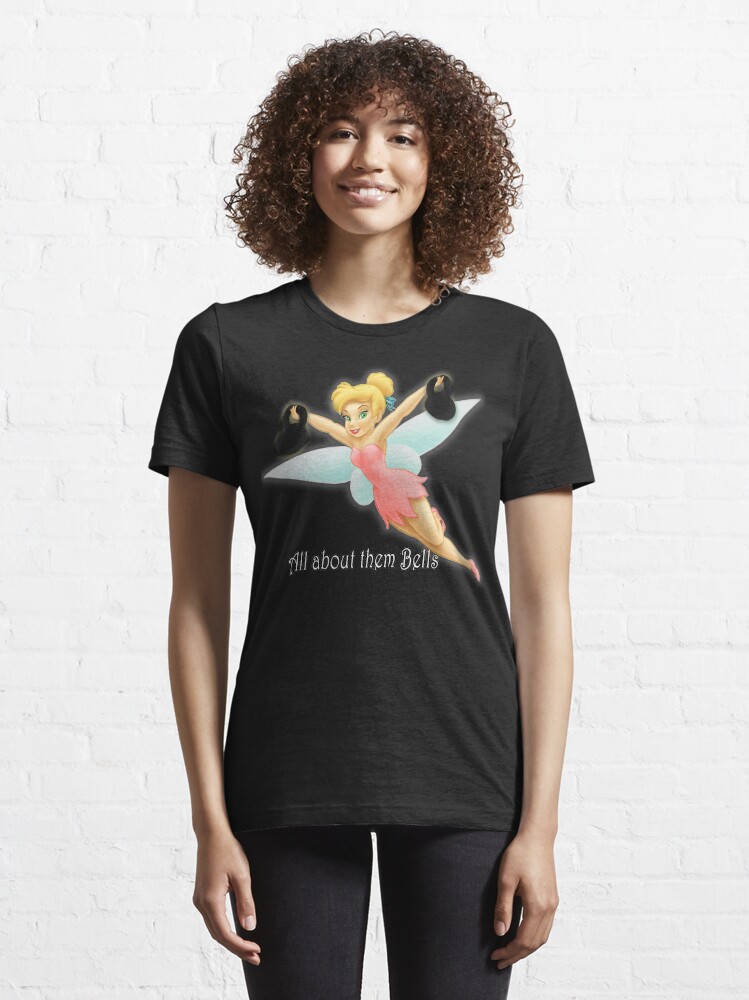 "Tinkerbell Lifting Kettlebells" T-shirt for Sale by thechimp ...