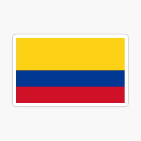"Colombia flag" Sticker for Sale by your-flag | Redbubble