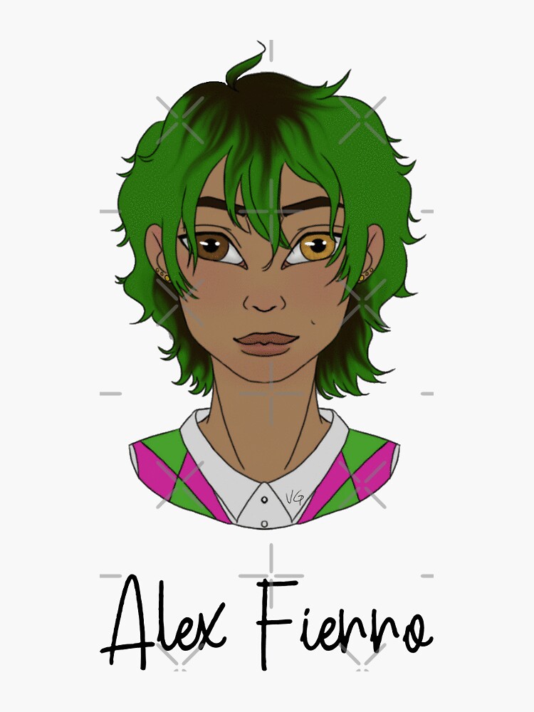 "Alex Fierro" Sticker for Sale by RiordanverseG | Redbubble