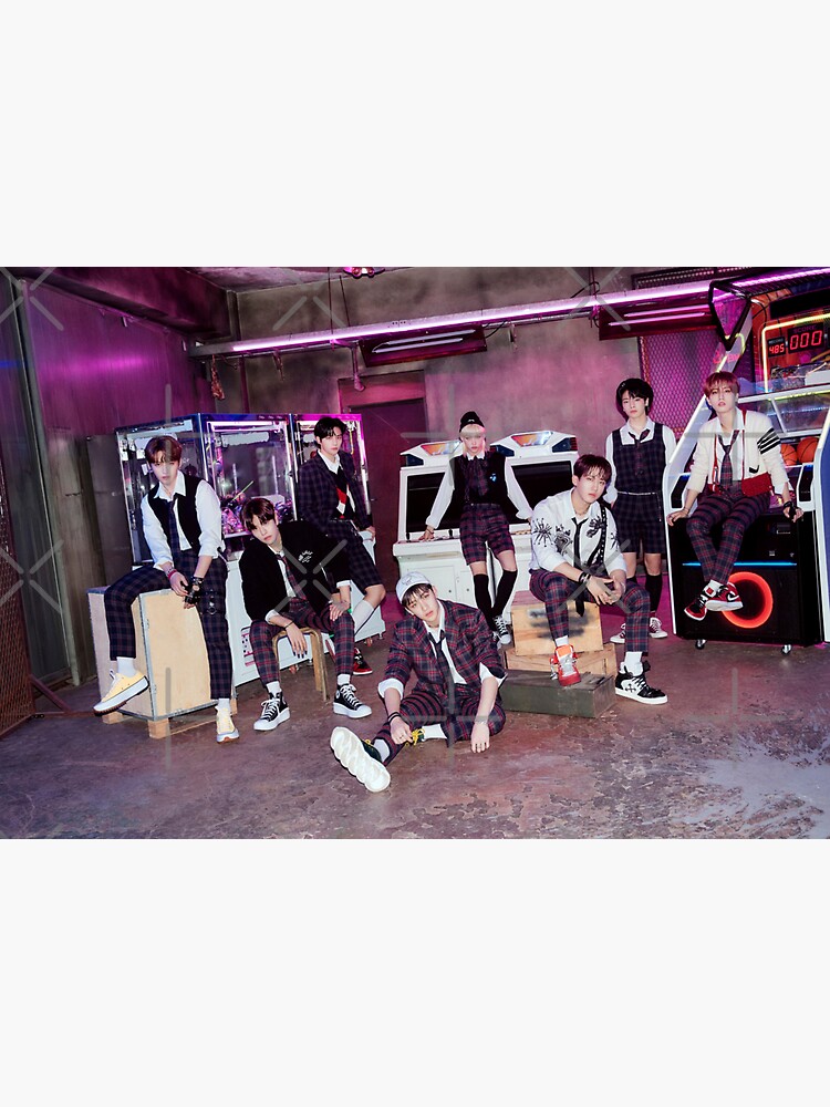 "[Stray Kids]Christmas Eve Night" Sticker for Sale by ale040504 | Redbubble