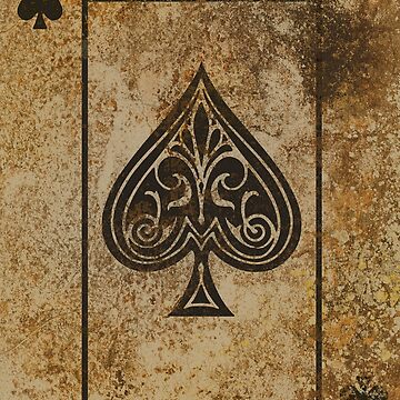 "Ace Of Spades" Sticker for Sale by VicFreedomind | Redbubble