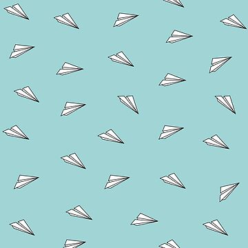 "Cute Kawaii Paper Plane " Sticker for Sale by wordsberry | Redbubble