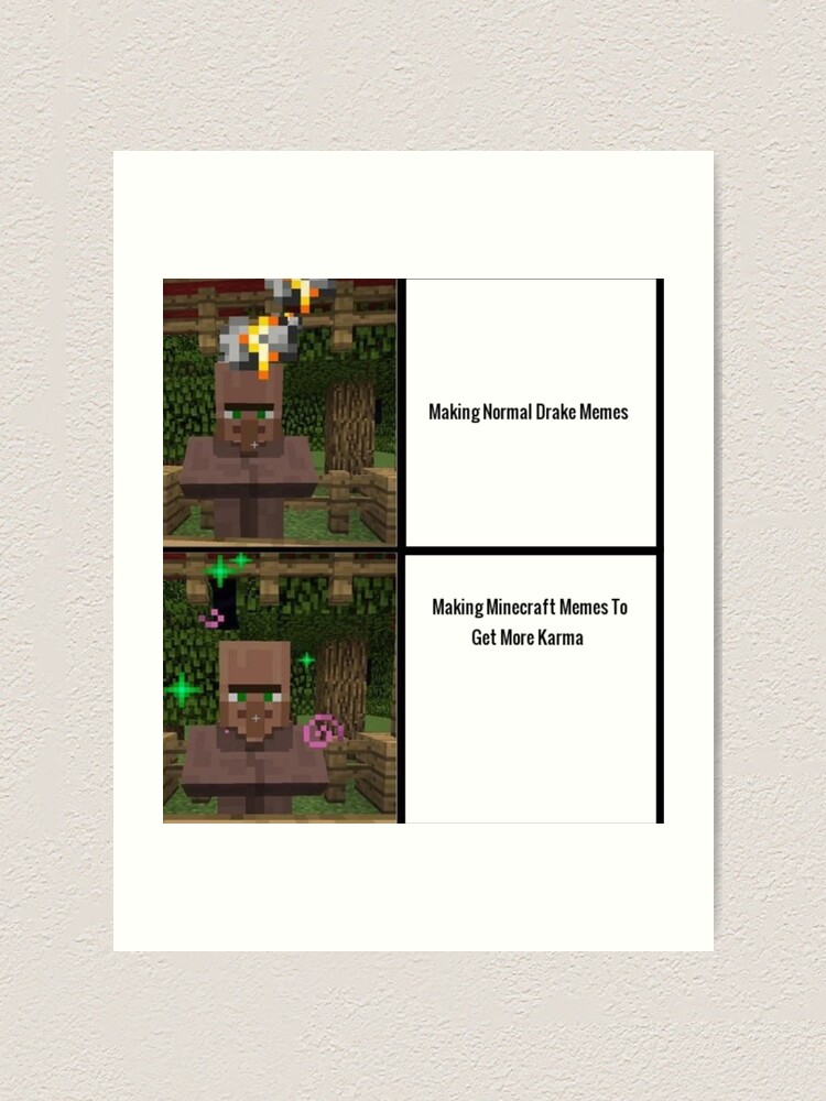 Meme De Aldeano De Minecraft