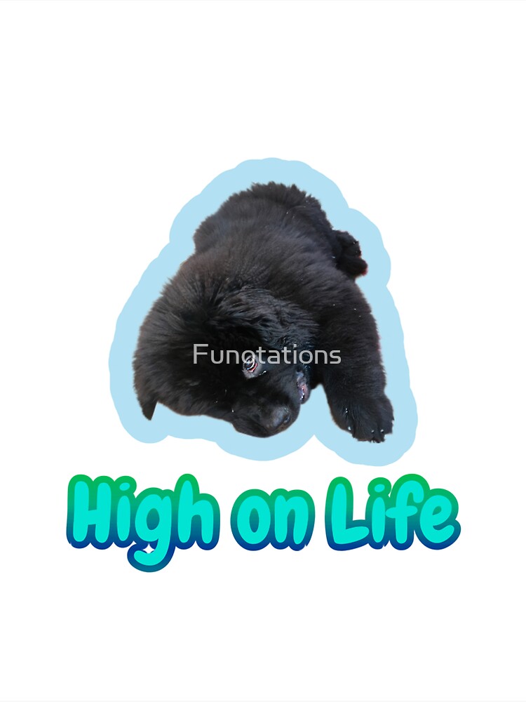 "High on Life" Sticker for Sale by Funotations | Redbubble