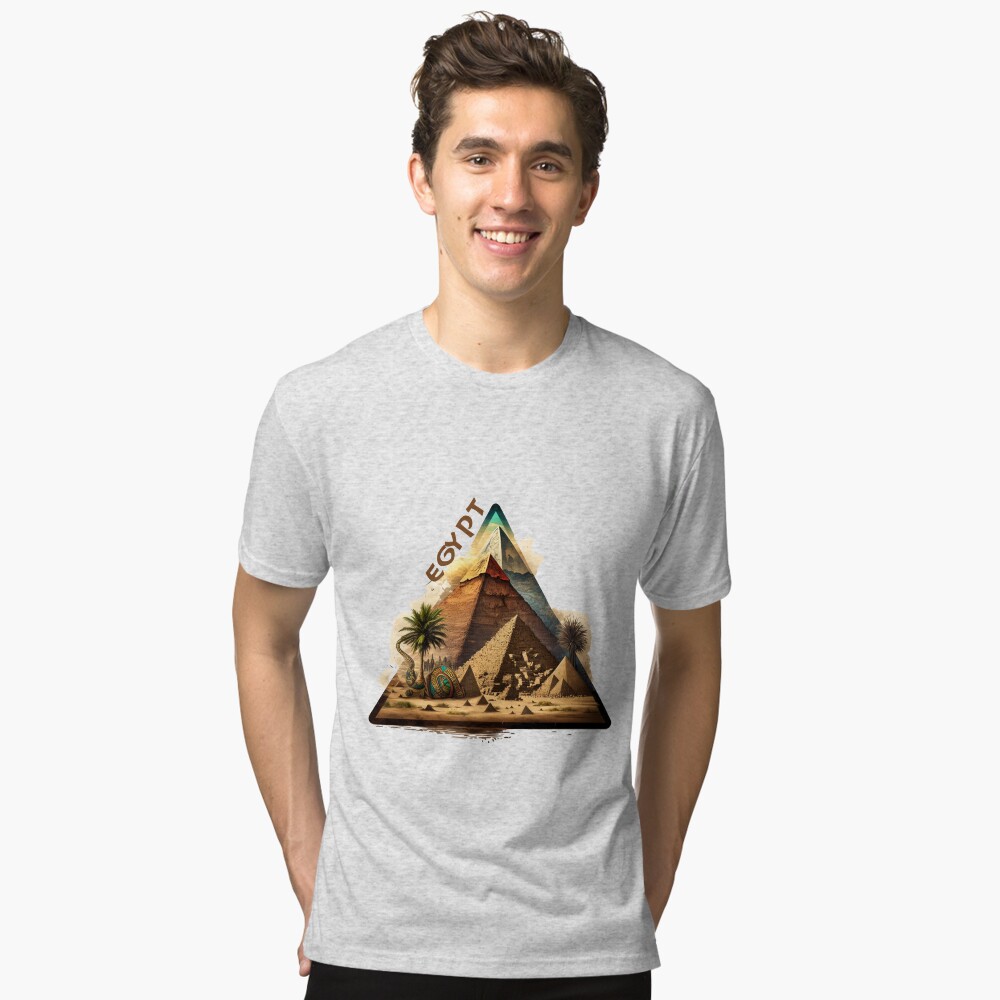 "Egyptian pyramids " Sticker for Sale by Snoopytheking | Redbubble