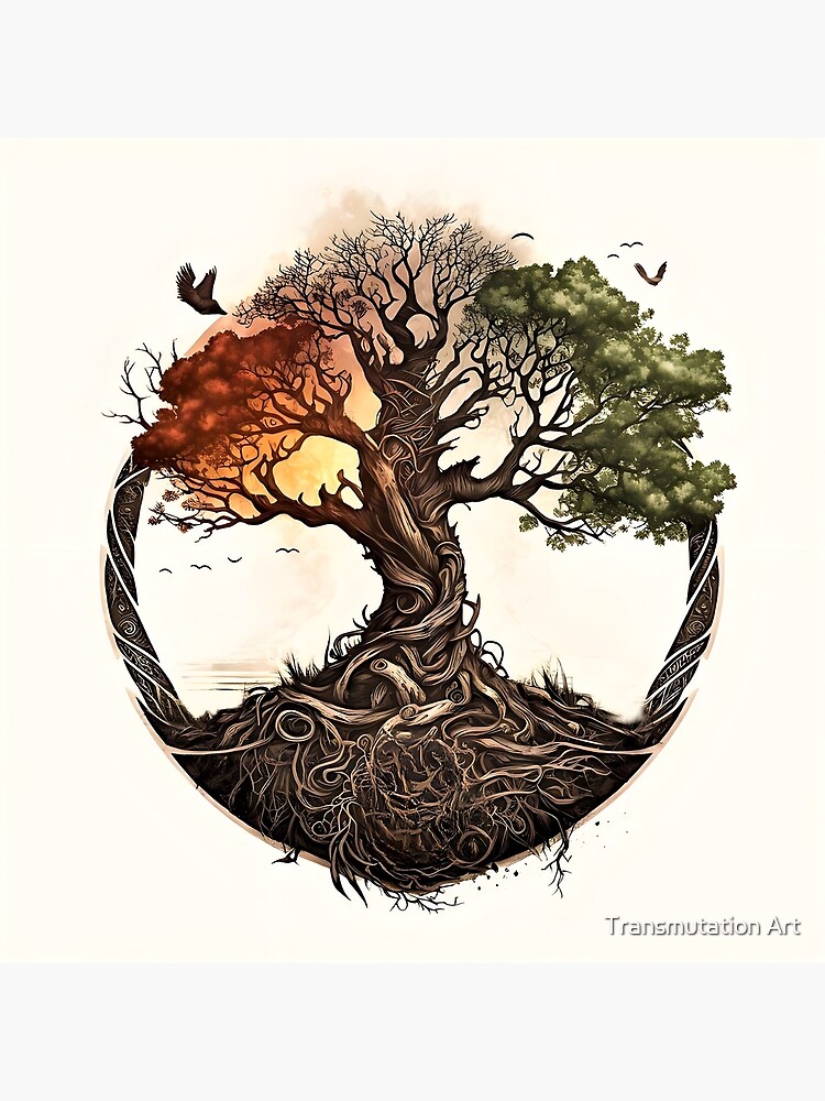 "Tree Sigil" Poster for Sale by Transmutational | Redbubble