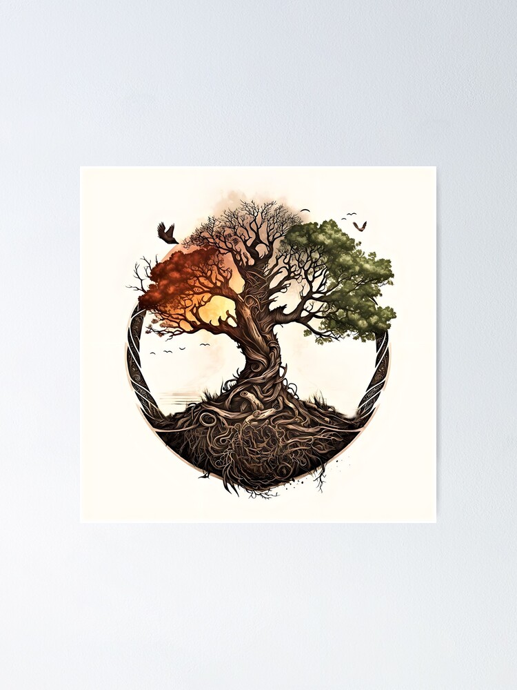 "Tree Sigil" Poster for Sale by Transmutational | Redbubble